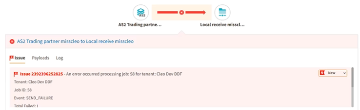 Retrying Failed File Transfer Attempts – Cleo