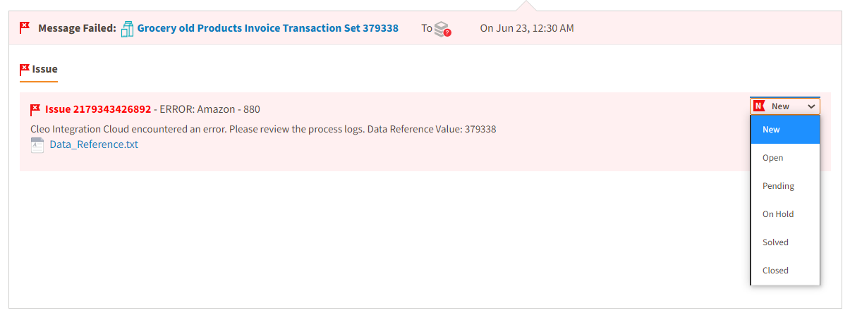 Working with Messages – Cleo