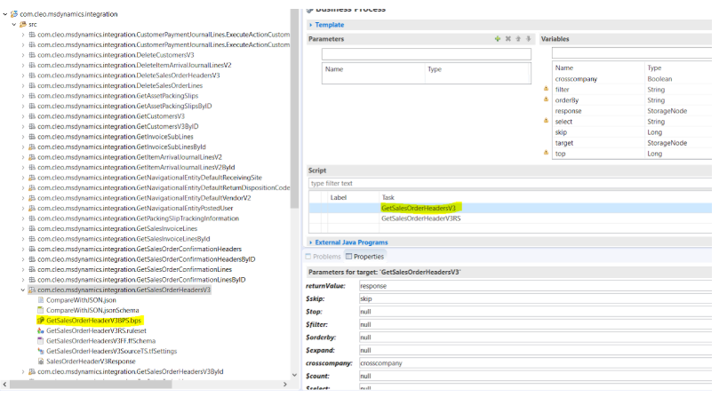 How to use a D365 SCM Connector Business Process – Cleo